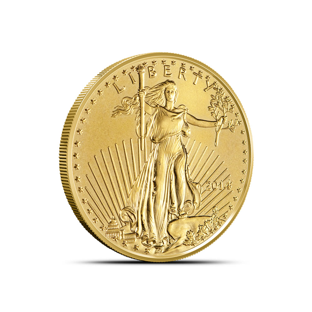 Buy 2014 1/4 oz American Gold Eagle Coin | BullionMax