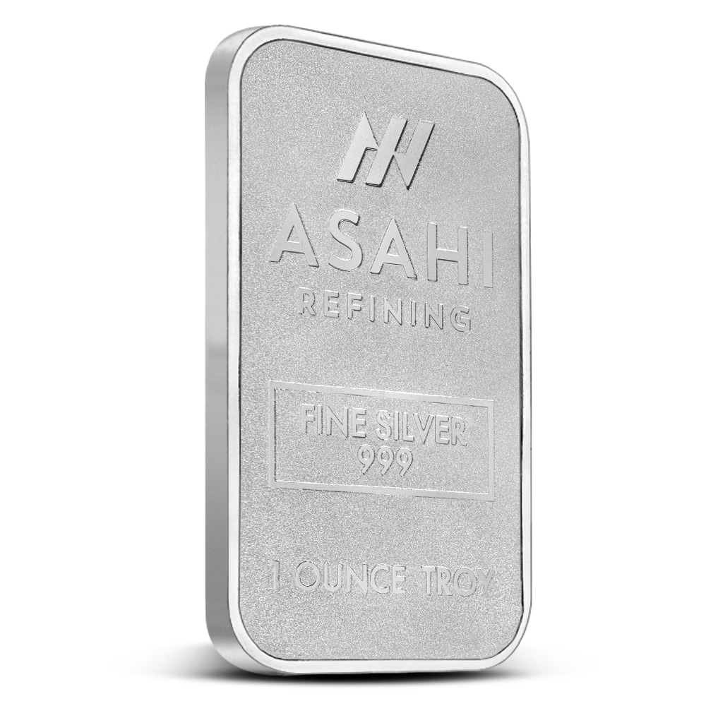 Buy 1 oz Asahi Silver Bar (New) | BullionMax