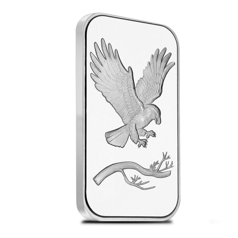 Buy 1 oz SilverTowne Eagle Silver Eagle Bar (New) | BullionMax
