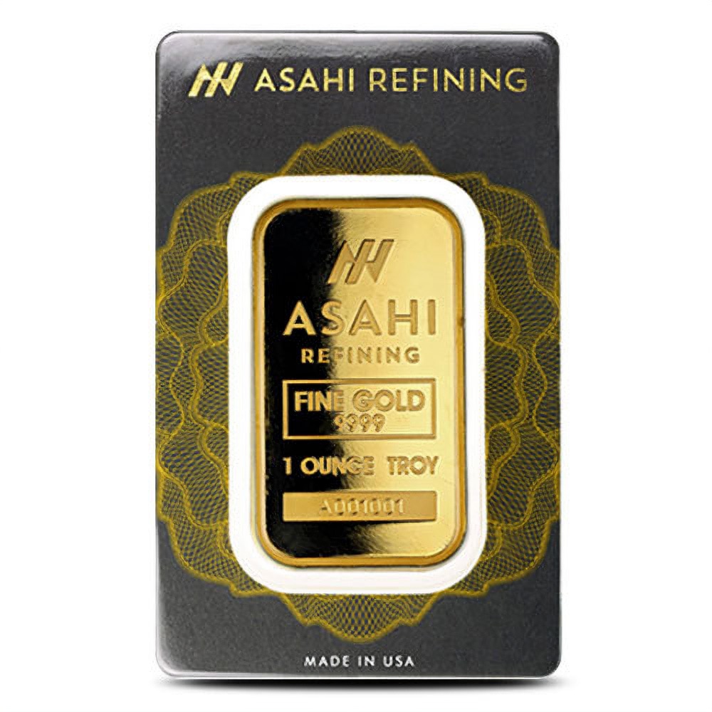 Buy 1 oz Asahi Gold Bar (New w/Assay) | BullionMax