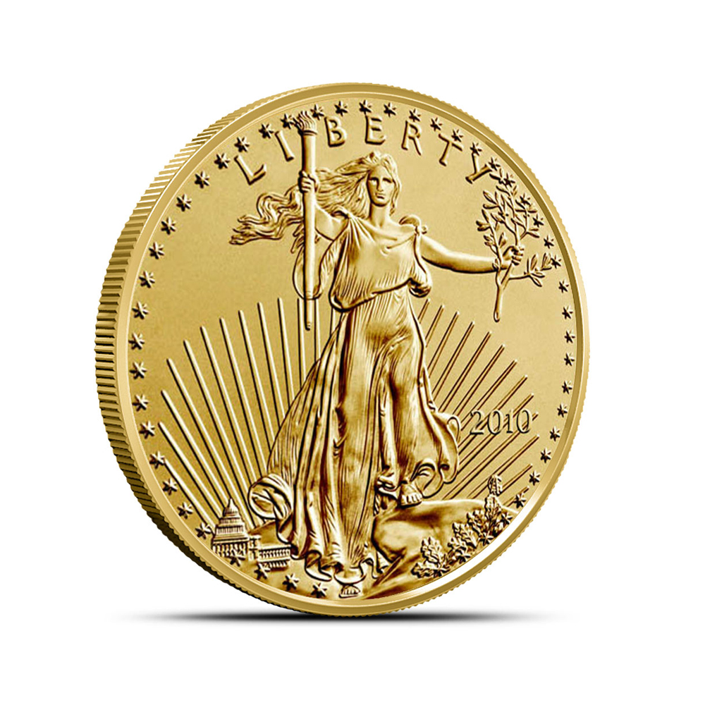 Buy 2010 1/2 oz American Gold Eagle Coin | BullionMax