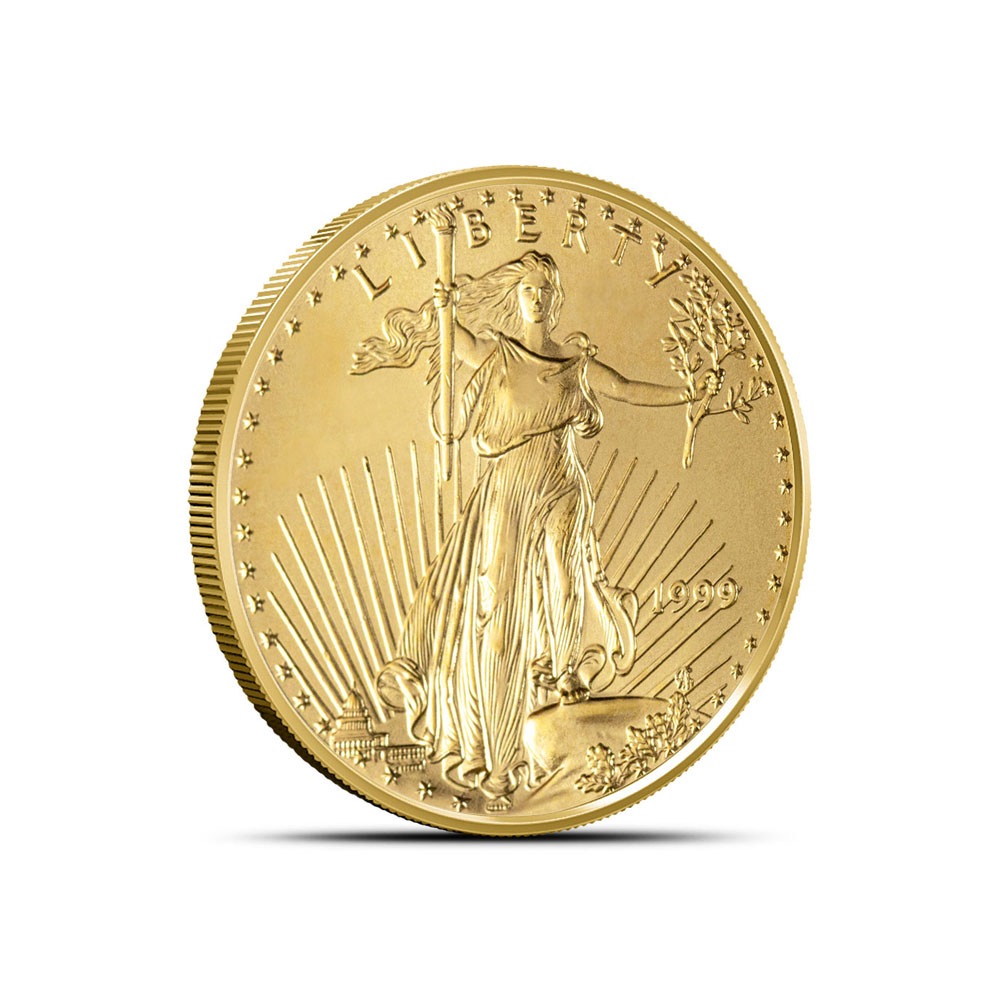 1999 1/4 oz American Gold Eagle Coin | BullionMax