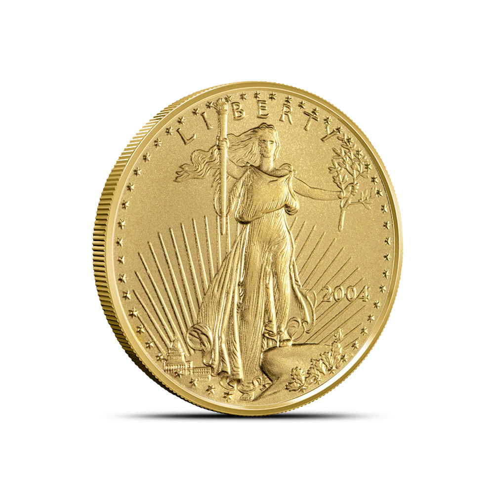 Buy 2004 1/4 oz American Gold Eagle Coin | BullionMax