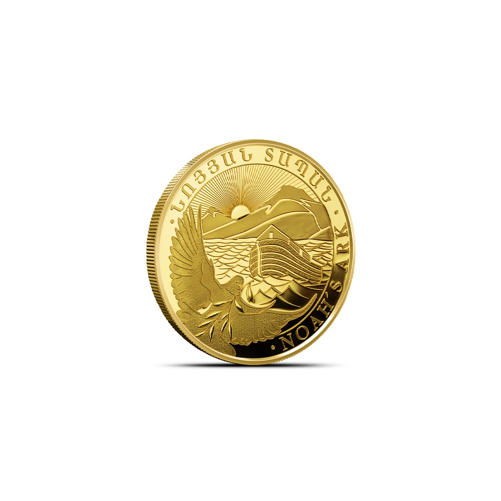 Buy 2023 1 Gram Armenian Gold Noah’s Ark Coin | BullionMax