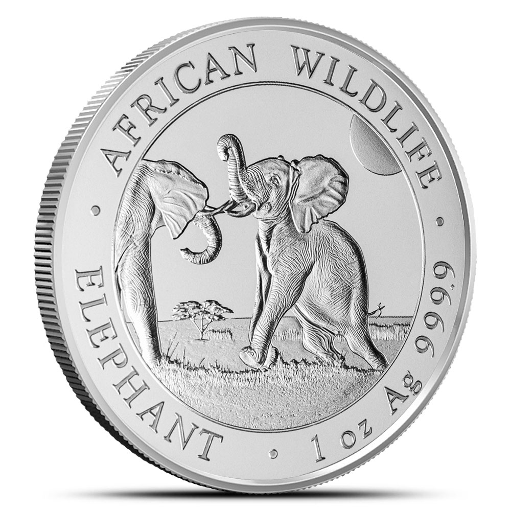 Buy 2024 1 oz Somalia Silver Elephant Coin (BU) | BullionMax