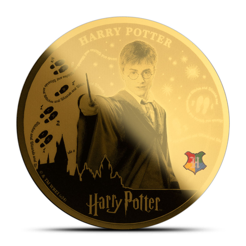 Buy 2024 1/200 oz Samoa Gold Harry Potter Coin (Proof-Like) | BullionMax
