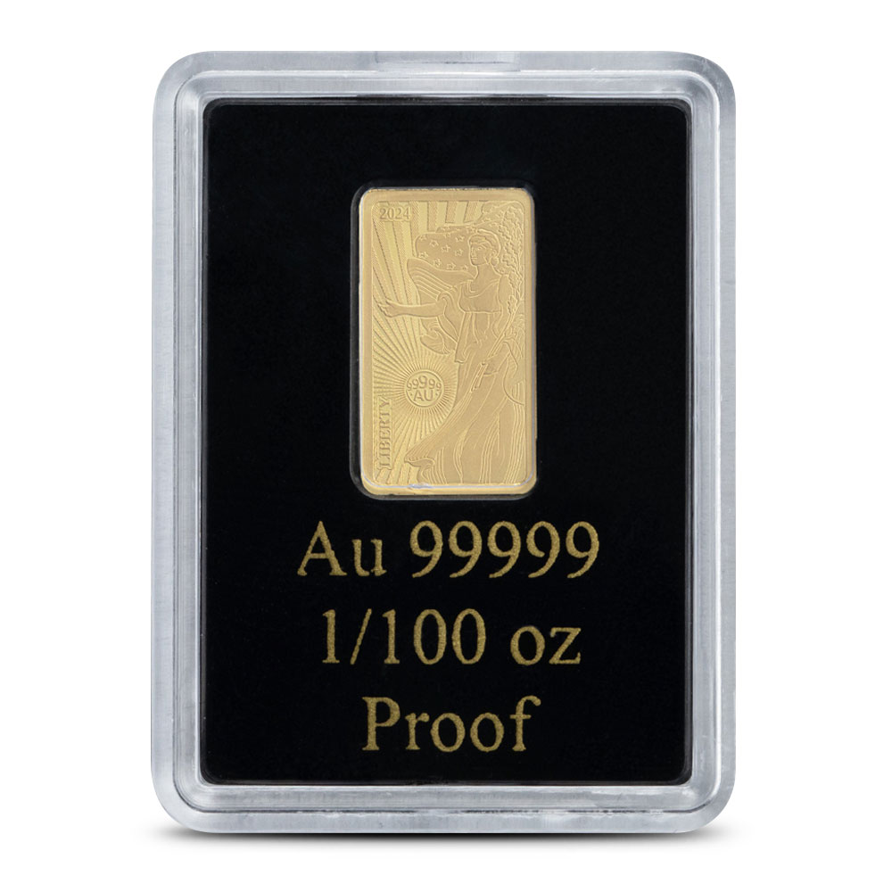 Buy 2024 1/100 oz Proof Solomon Islands Gold Worlds Purest Bullion ...