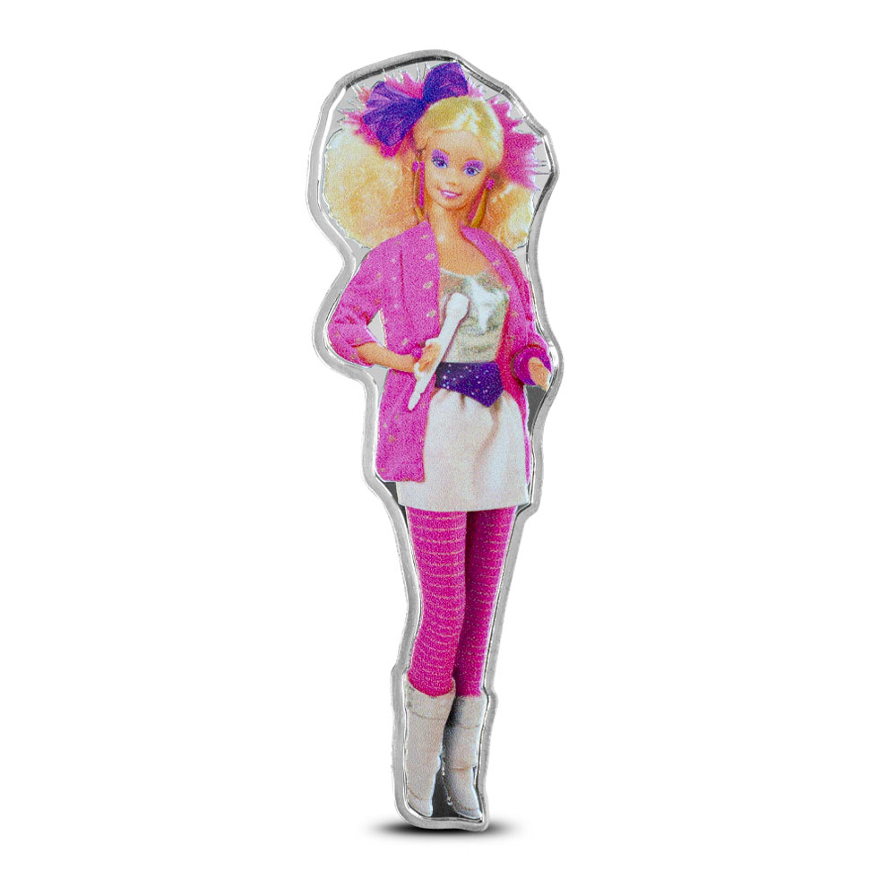 Buy 2024 Colorized SID Silver Barbie and the Rockers Coin | BullionMax