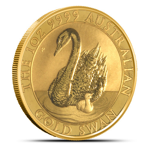 Buy 2018 1 oz Australian Gold Swan Coin | BullionMax