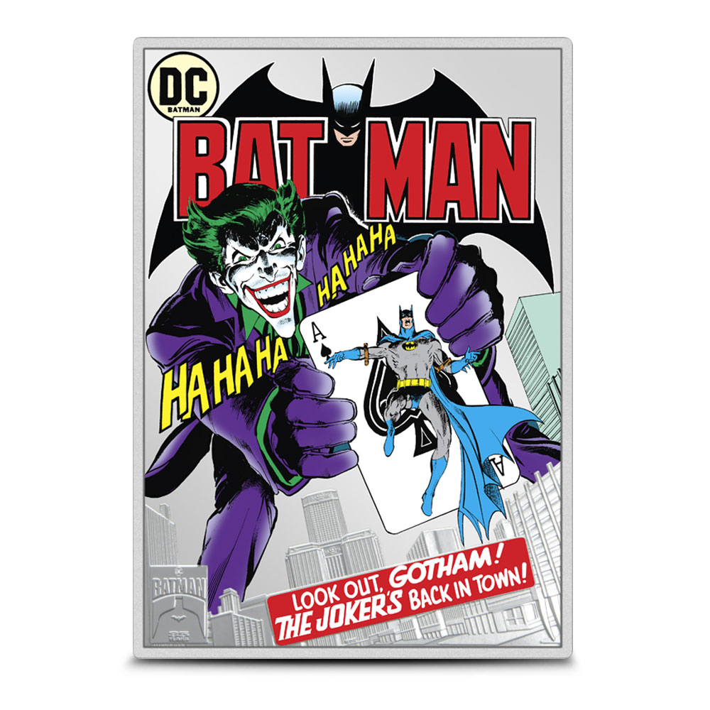 Buy Proof Colorized Niue Silver Batman 85th Anniversary Coin | BullionMax