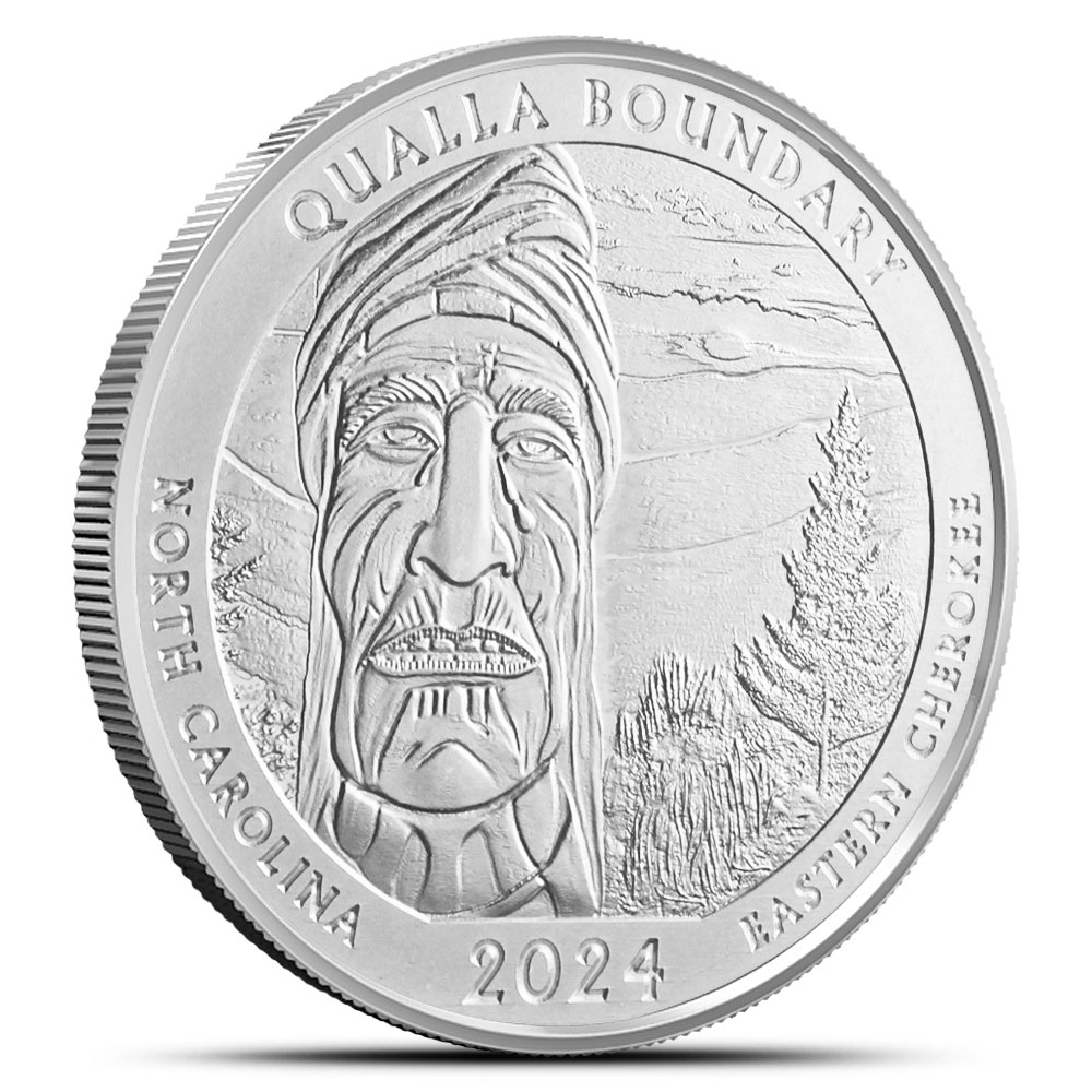 Buy 2024 1 oz Proof Native America the Beautiful North Carolina Silver ...