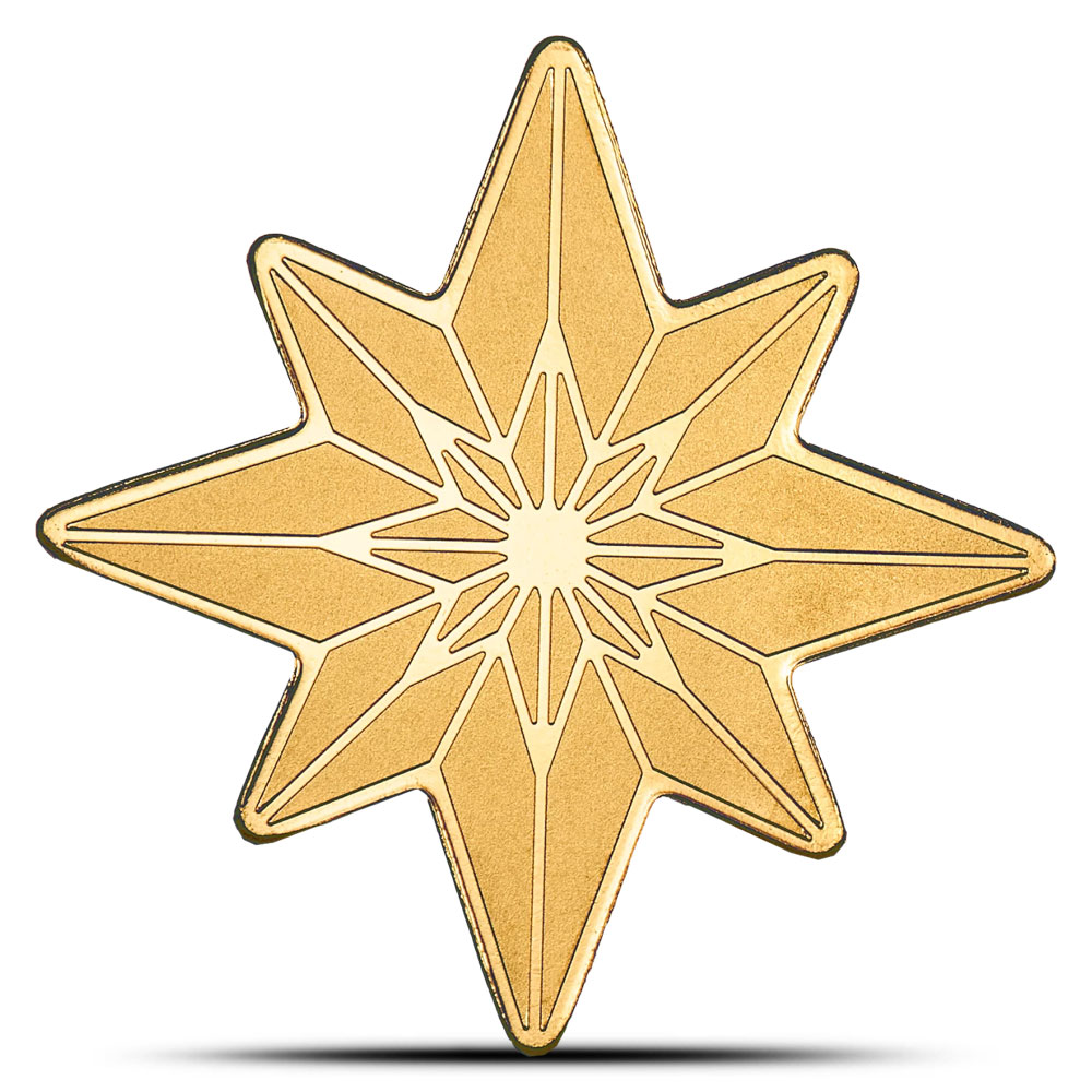 Buy 2024 1/2 Gram Palau Gold Golden Highlights Star Coin | BullionMax