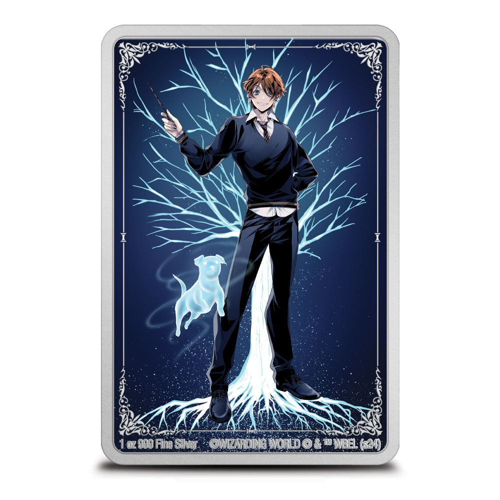 Buy 2024 1 oz Proof Colorized Niue Silver Harry Potter Patronus Ron ...