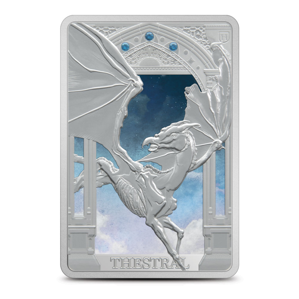 Buy 2024 1 oz Colorized Niue Silver Harry Potter Creatures Thestral ...