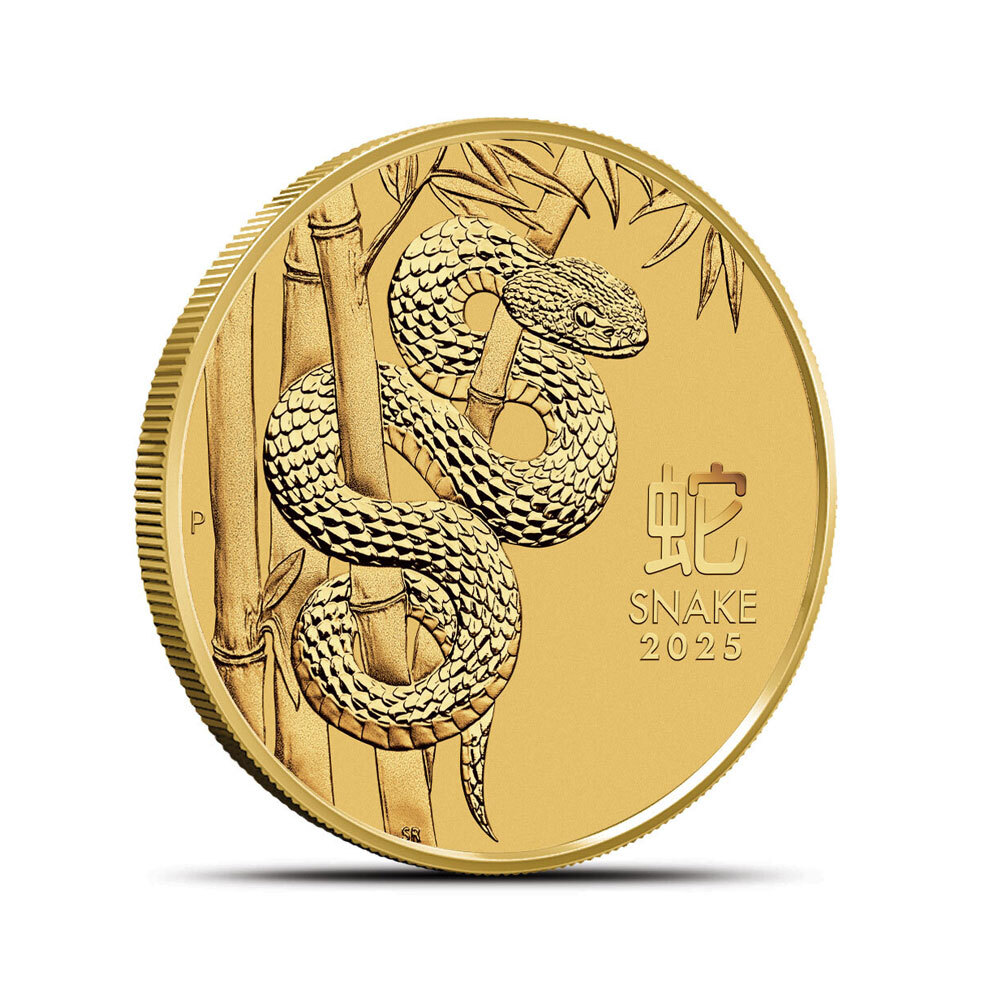Buy 2025 1/2 oz Australian Gold Lunar Snake Coin (BU) | BullionMax