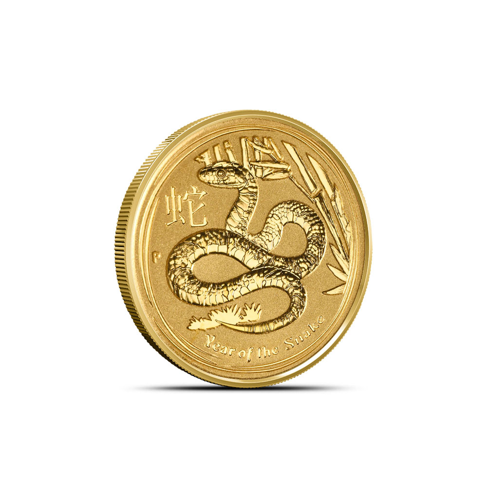 Buy 2013 1/10 oz Australian Lunar Snake Gold Coin | BullionMax