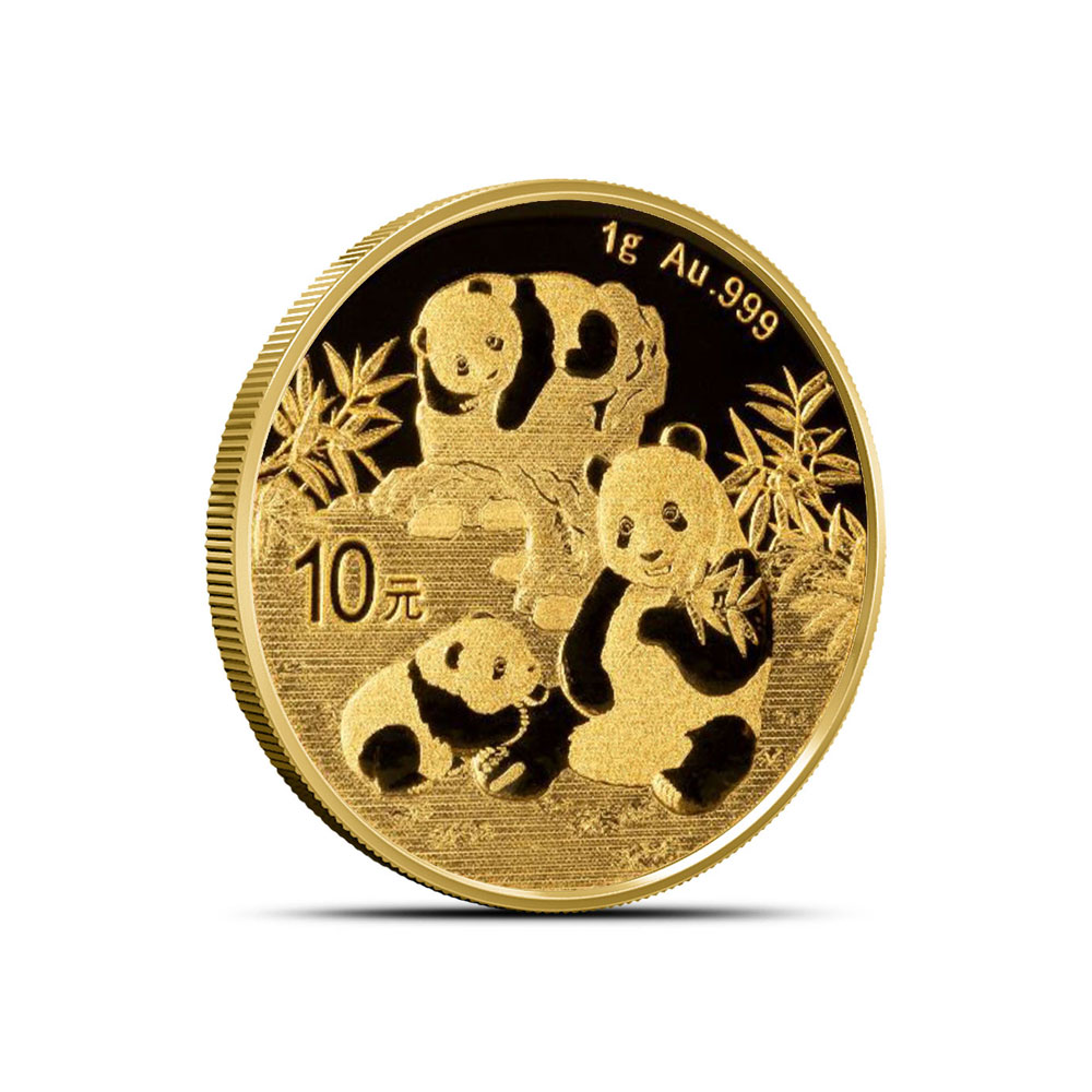 Buy 2025 1 Gram Chinese Gold Panda Coin (BU) | BullionMax