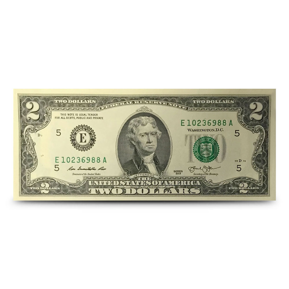 Buy 2025 $2 Year of the Snake Lucky Money Legal Tender Note (88 Serial ...