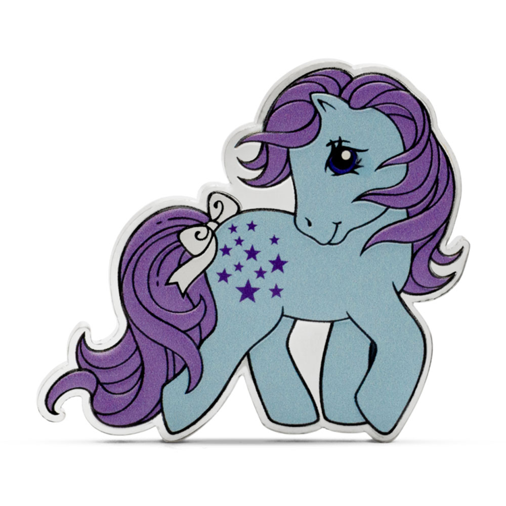 Buy 2025 2 oz Proof Colorized Niue Silver My Little Pony Blue Belle ...