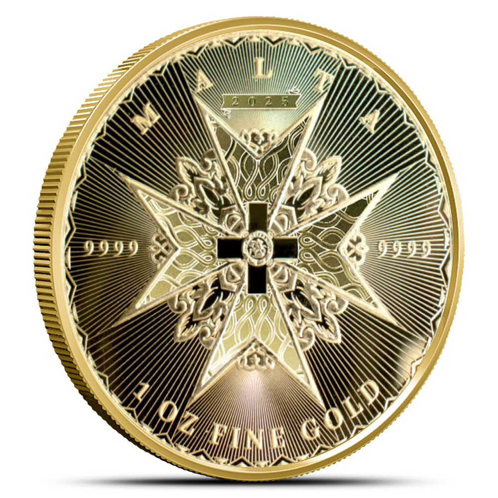 Buy 2025 1 oz Malta Gold Maltese Cross Coin (BU) | BullionMax