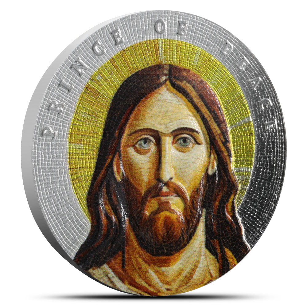 Buy 2025 1 oz Proof Colorized Niue Prince of Peace Silver Coin (Box ...