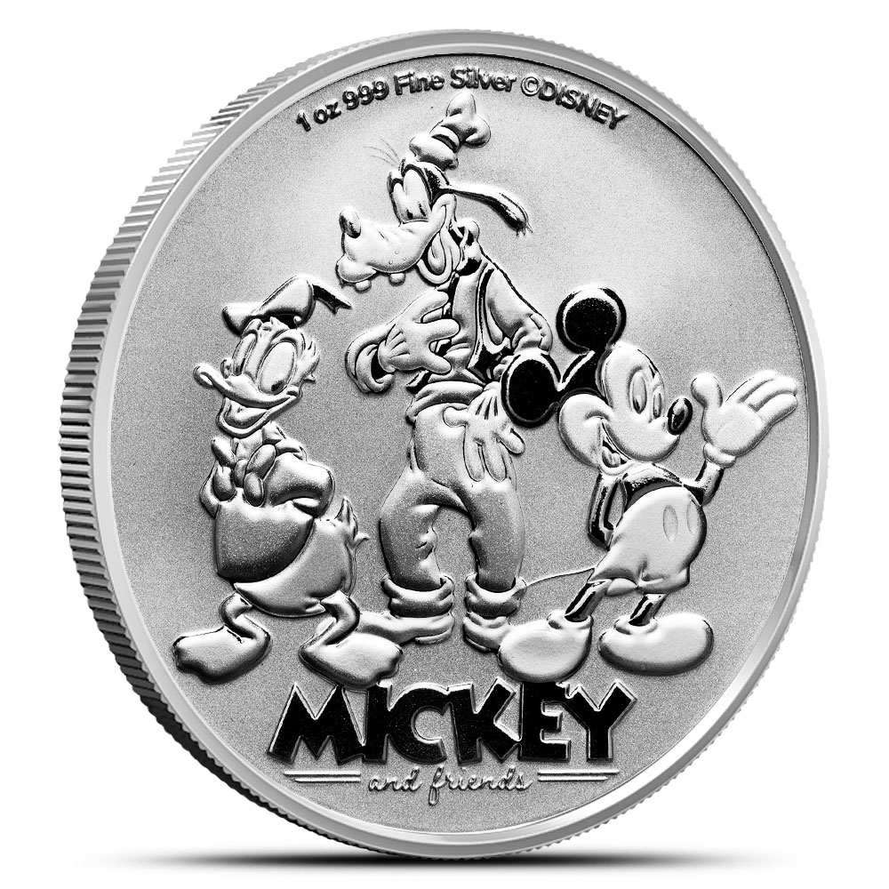Buy 2025 1 oz Colorized Niue Silver Mickey and Friends Coin (Proof-Like ...