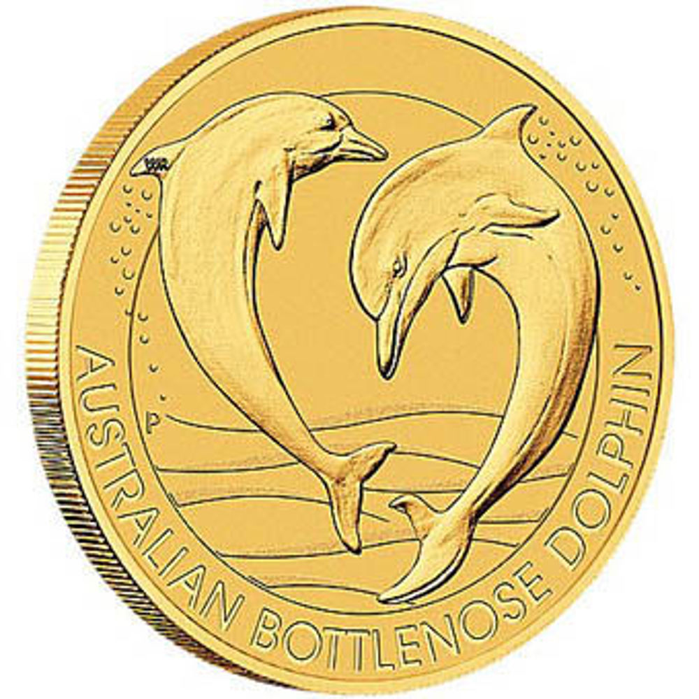 Buy 2019 1/3 oz Australian Bottlenose Dolphin Gold Coin (BU) | BullionMax