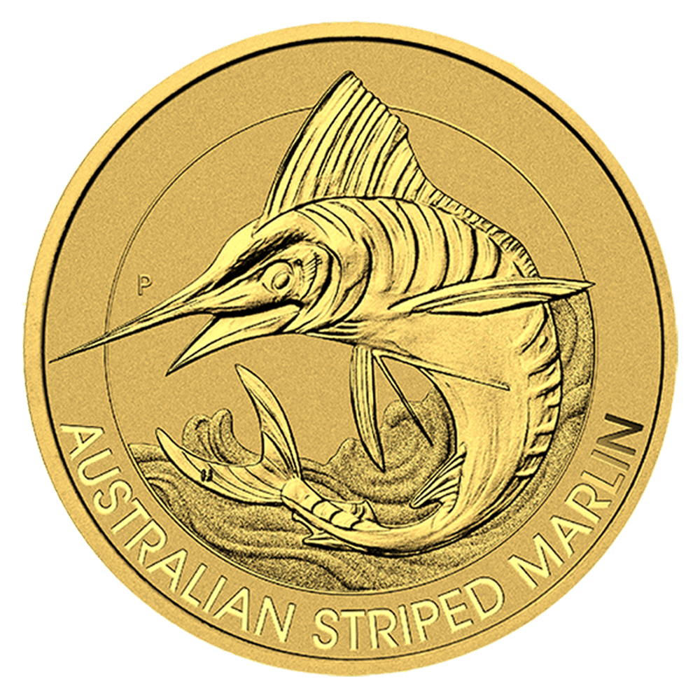 Buy 2020 1/4 oz Australian Striped Marlin Gold Coin | BullionMax