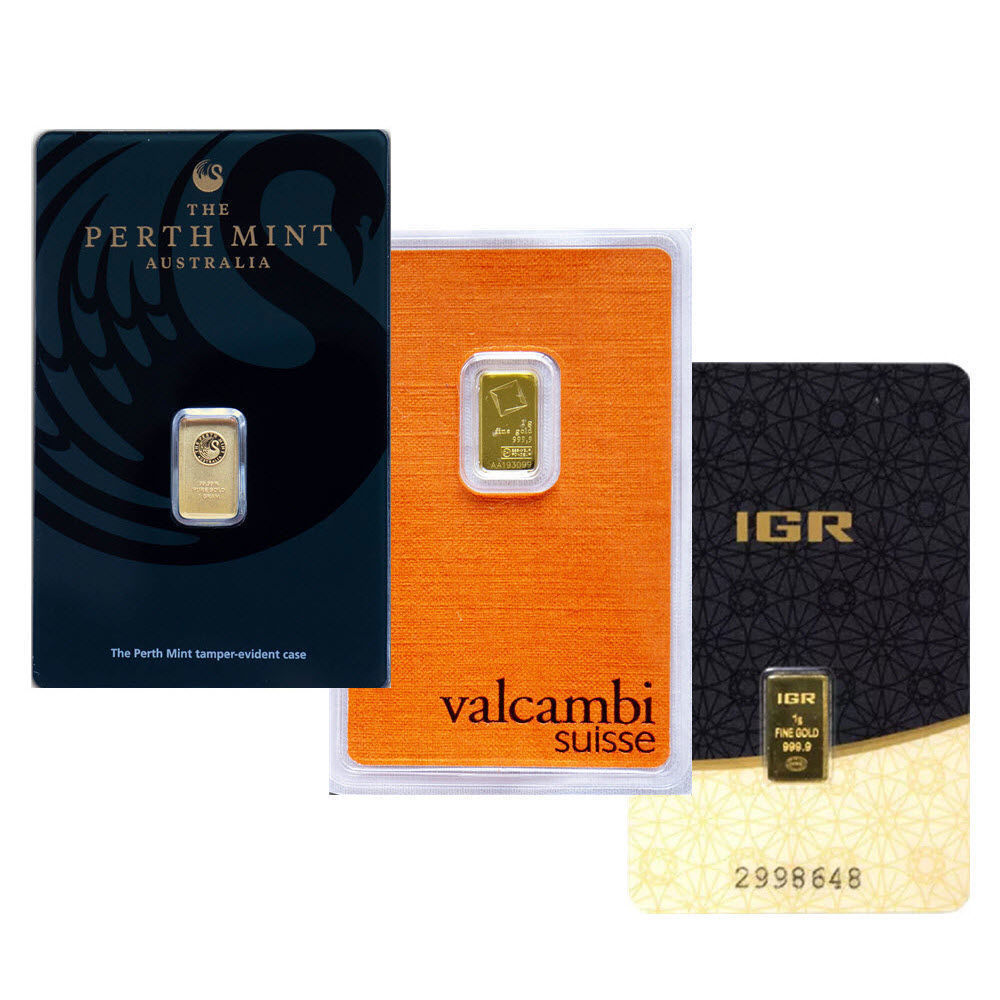Buy 1 g Gold Bar (In Assay) from Good Delivery-Certified Refiner ...