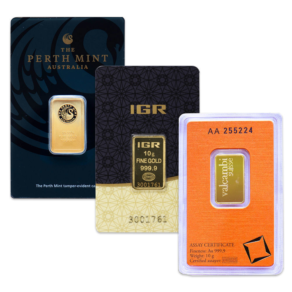 Buy 10 g Gold Bar (In Assay) from Good Delivery-Certified Refiner ...