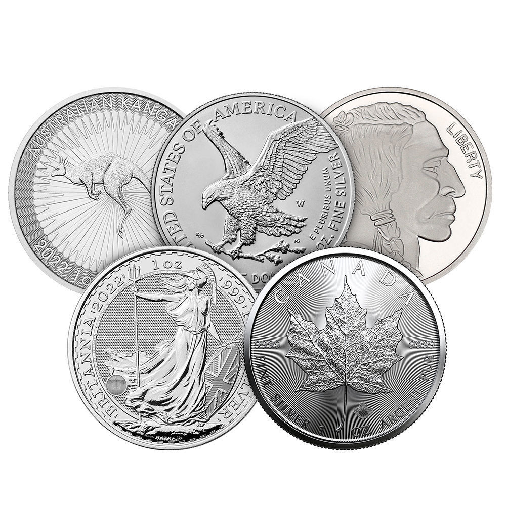 Buy 2022 5 oz Silver Stacker Starter Kit (BU) | BullionMax