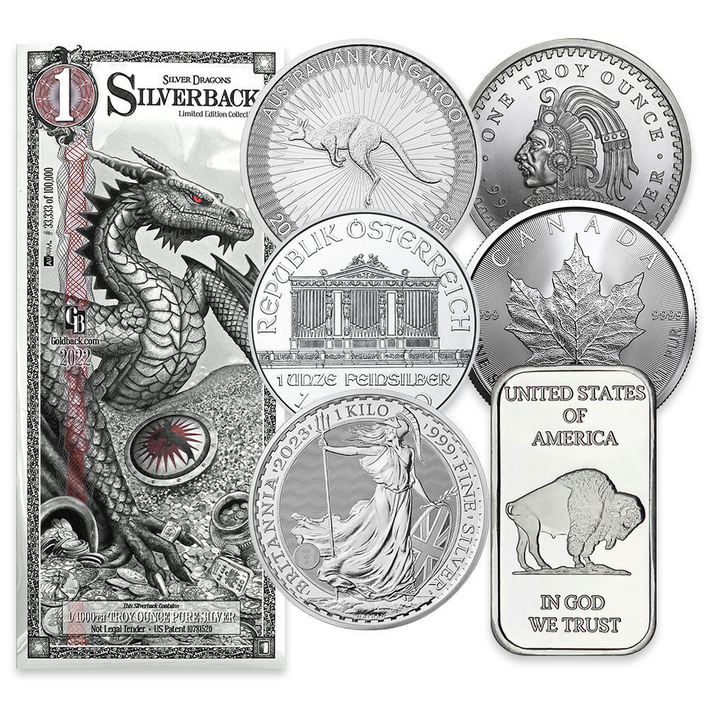 Buy 2023 George Noory 6 oz Silver Stacker Starter Kit | BullionMax